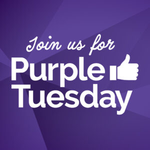 Purple Tuesday 7th November - St Enoch